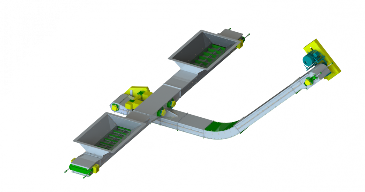 Triple Run Conveyor - Sukup